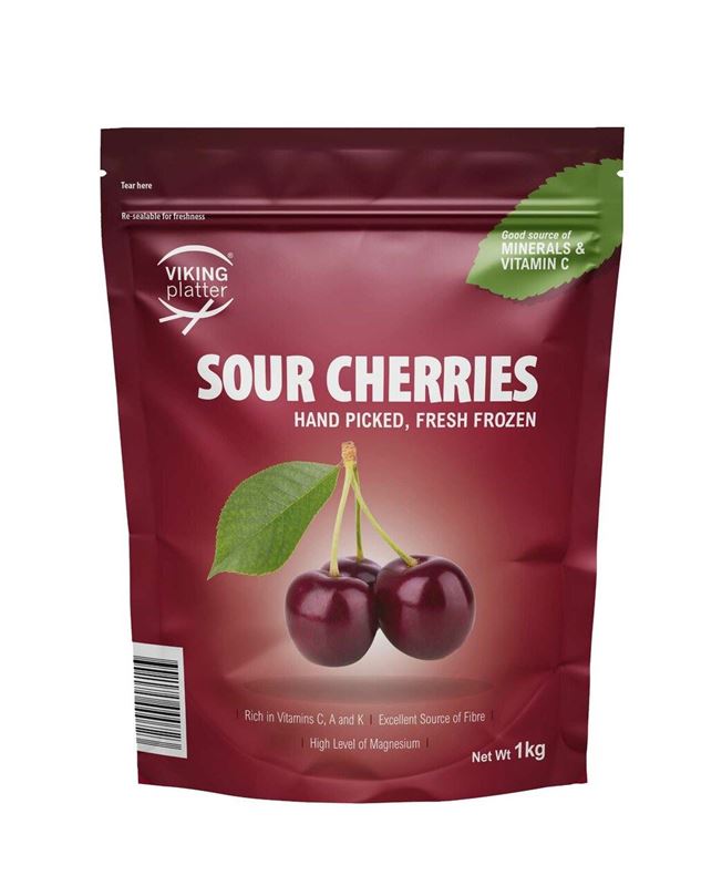 Viking Frozen Sour Cherries 1kg***This Item is for pick up only ...