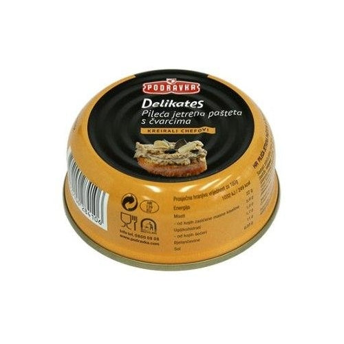 Podravka Chicken Liver Paste 95g – OC Fine Foods