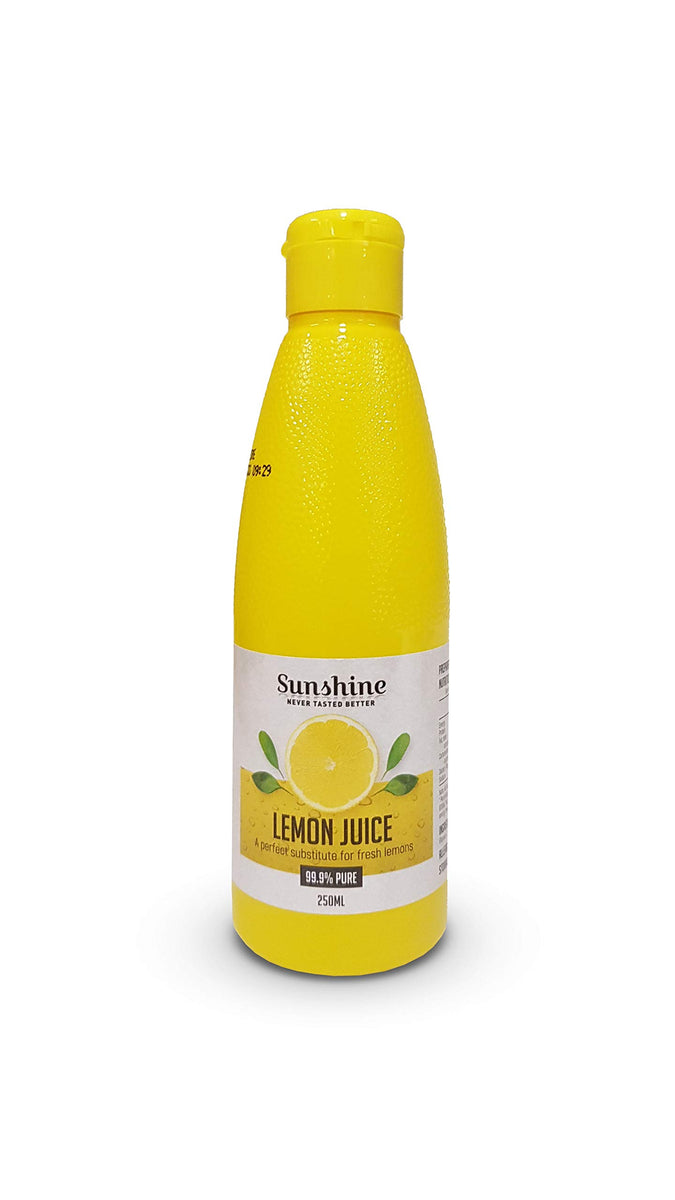 Sunshine Lemon Juice 250ml – OC Fine Foods