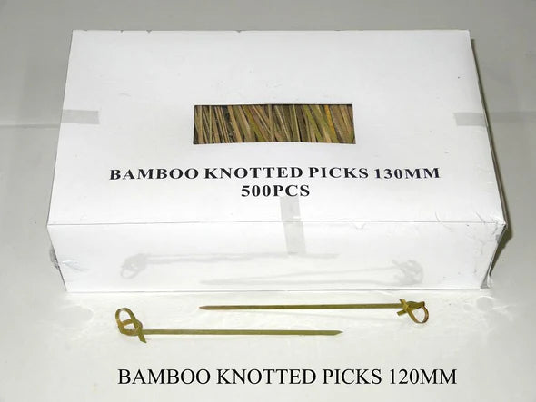 Bamboo Knotted Picks 120mm 500pack – OC Fine Foods