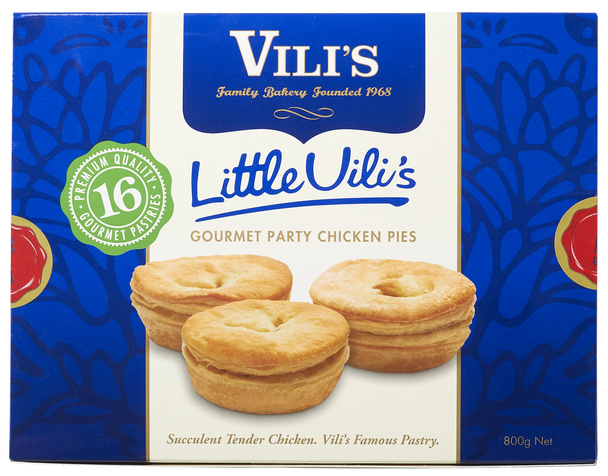 Vili's Chicken Party Pies 800g – OC Fine Foods