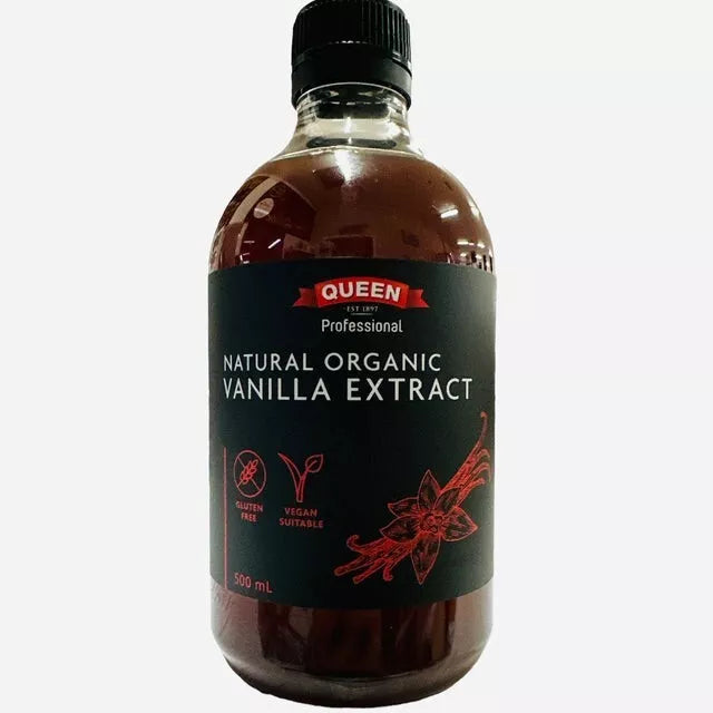 Queen Natural Organic Vanilla Extract 500ml – OC Fine Foods