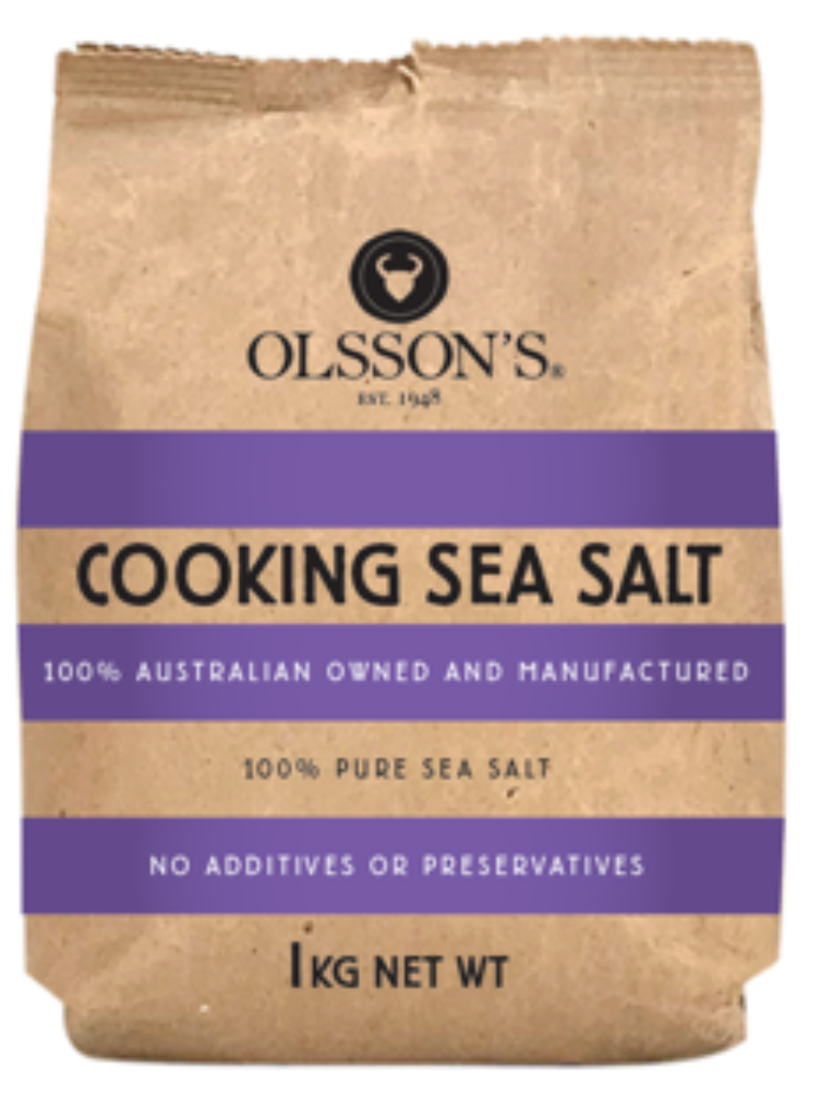 Olssons Cooking Salt 1kg – OC Fine Foods