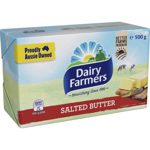 Dairy Farmers Salted Butter 500g – OC Fine Foods