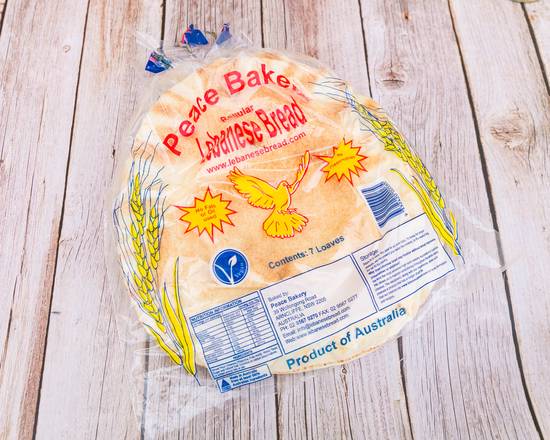 Peace Bakery Lebanese Bread White 6PACK (THIS CANNOT BE SHIPPED) – OC ...